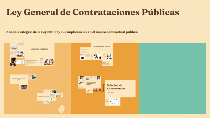Ley General de Contrataciones Públicas by David Arocha on Prezi
