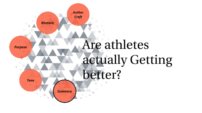 Are athletes really getting faster, better ,stronger? by LOGAN CORNEIL ...