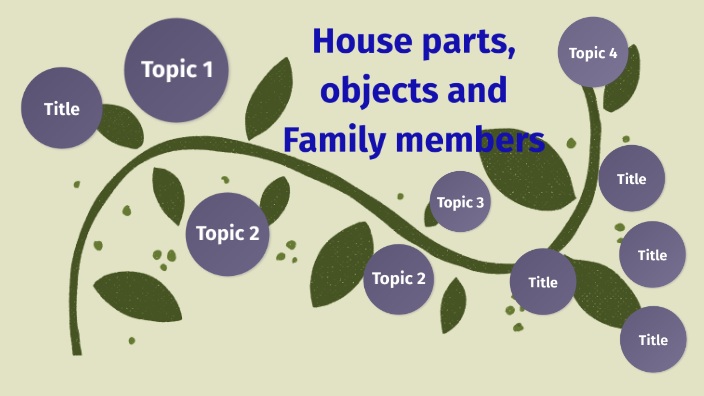 House Parts, objects and Family members by Yamel Andrea Tovar Vargas on ...