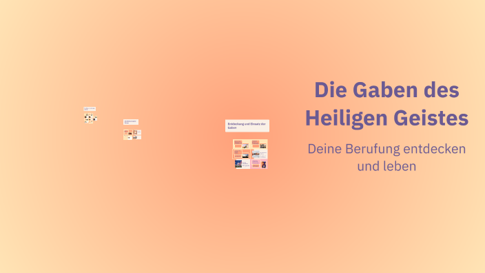 Die Gaben des Heiligen Geistes by Esra Vasanthamoorthy on Prezi