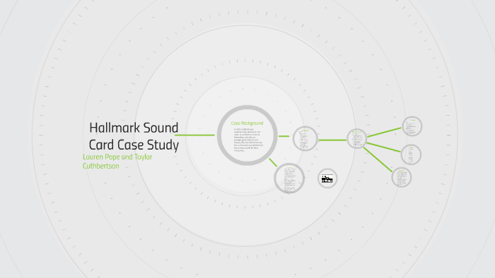 Hallmark Sound Card Case Study by Lauren Pope on Prezi