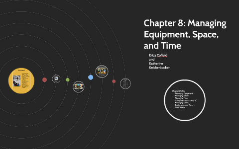 Chapter 8: Managing Equipment, Space, and Time by Erica Cofield on Prezi