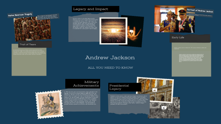 Andrew Jackson Poster by Braylee Griffith on Prezi