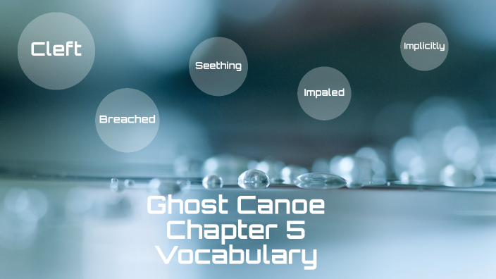 Ghost Canoe Chapter 5 Vocab by Haylee Kasten on Prezi