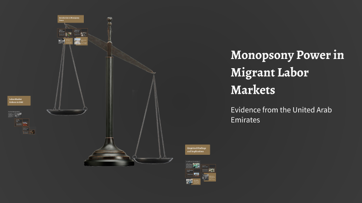 Monopsony Power in Migrant Labor Markets by Omar Hussein on Prezi