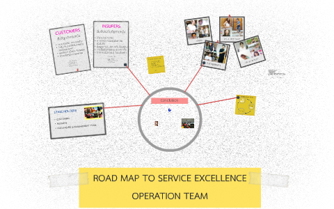 ROAD MAP TO SERVICE EXCELLENCE by pink pink