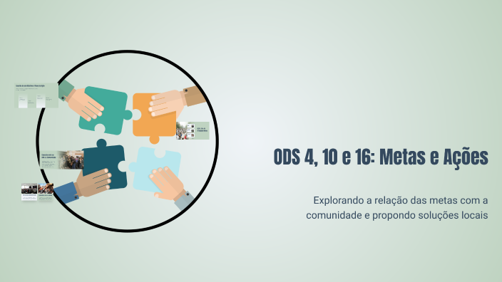 ODS 4, 10 e 16: Metas e Ações by Mateus Simões on Prezi