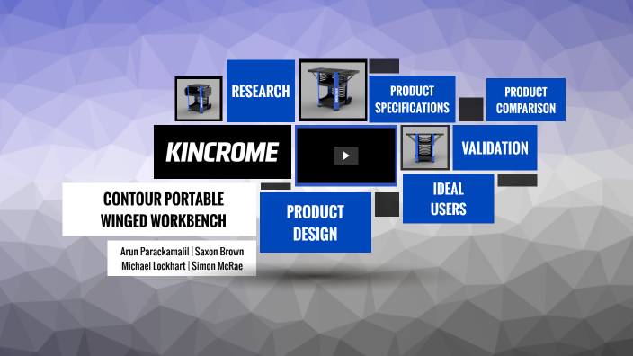 Kincrome Contour Portable Winged Workbench by Saxon Brown on Prezi