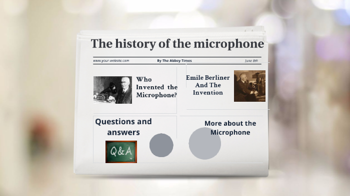 Who invented the microphone? by Abigail Shumway on Prezi