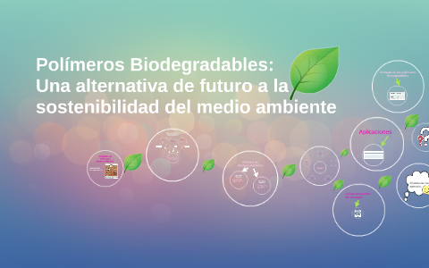 Polímeros Biodegradables: by Adriana Bañales on Prezi