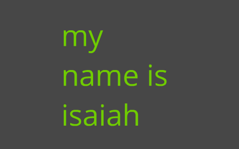 isaiah castillo by isaiah castillo on Prezi