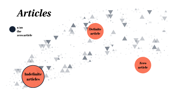 Articles: a/an, the, zero article by Ximena Hernandez on Prezi