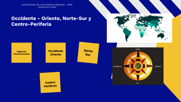 Occidente-Oriente, Norte-Sur y Centro-Periferia by FRANCISCO ALEJANDRO ...