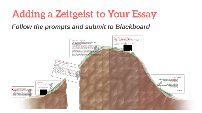 Adding a Zeitgeist to Your Essay by scott wheatley on Prezi