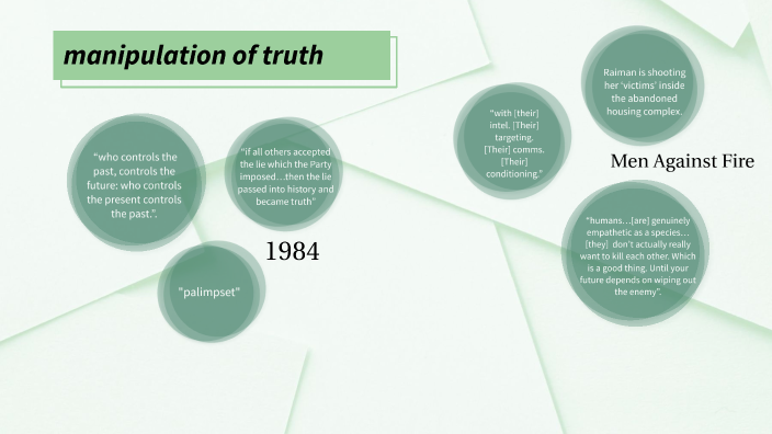 manipulation truth by ashlea davis on Prezi