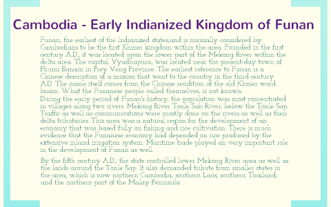 Colonization Of Cambodia by Alexis M on Prezi