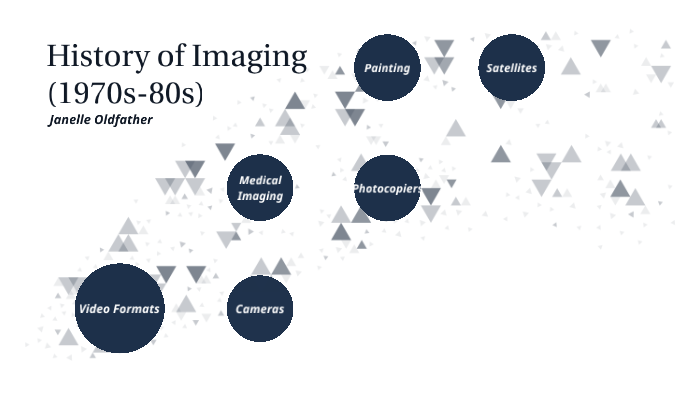 History of Imaging (1970s-1980s) by Janelle Oldfather