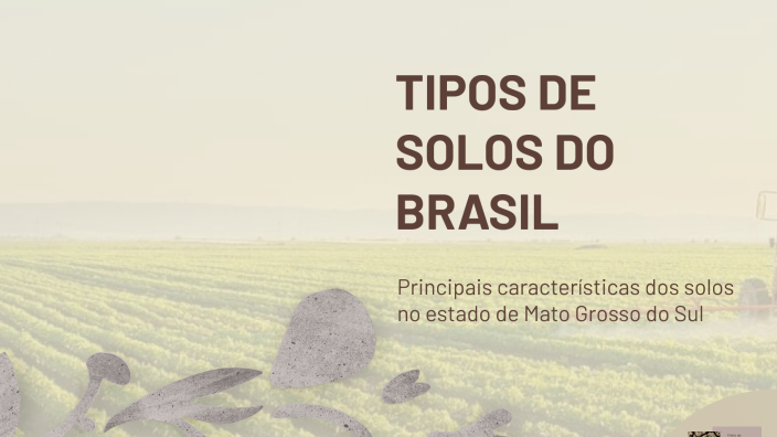 TIPOS DE SOLOS DO BRASIL by Paulo Henrique on Prezi