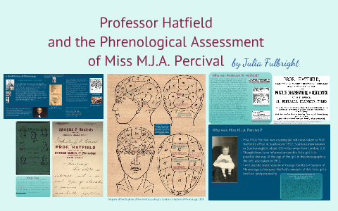 Prof. Hatfield and the Phrenological Assessment of Miss M.J.A. Percival ...