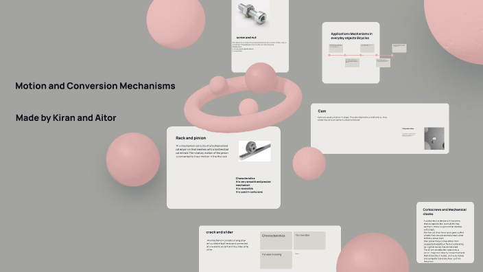 Motion and Conversion Mechanisms by KIRAN GÓMEZ TRIVEDI on Prezi