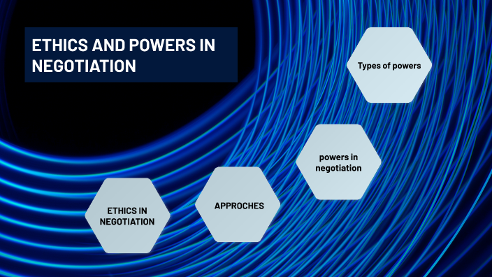 ethics and power in negotiation by gopika bala on Prezi