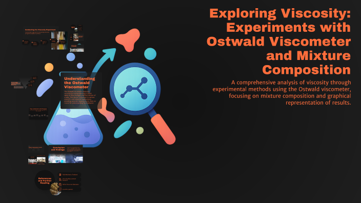 Exploring Viscosity: Experiments with Ostwald Viscometer and Mixture ...