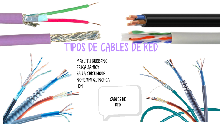 tipos de cables by maylith burbano on Prezi