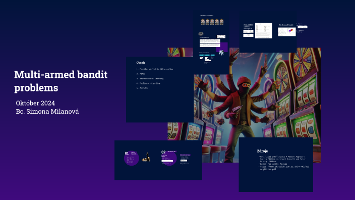 Multi-armed bandit problems by Simona Stancikova on Prezi