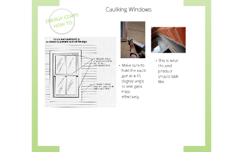 Caulking Visual by Chris Harvey on Prezi