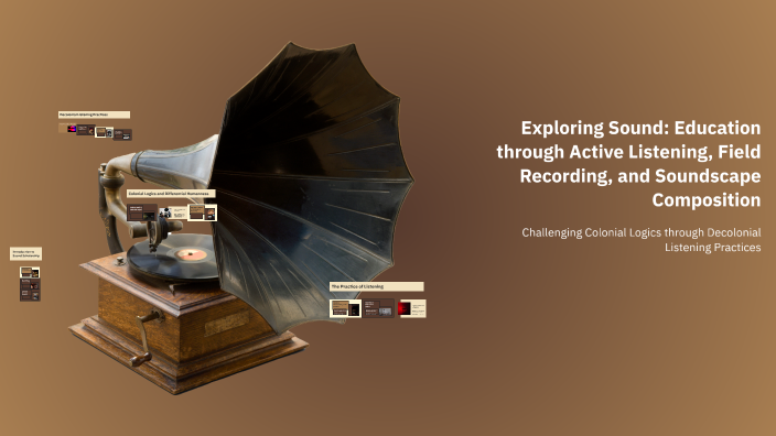 Exploring Sound: Education through Active Listening, Field Recording ...