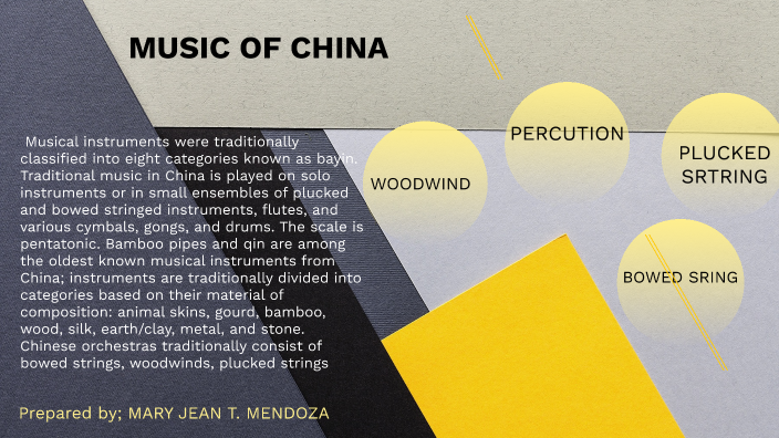 MUSIC OF CHINA by Maryjean Mendoza on Prezi