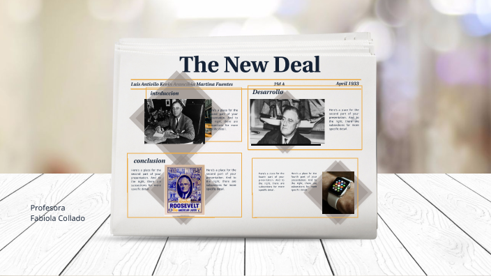 The New Deal by Arancibia Arancibia Kevin Antonio on Prezi