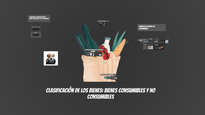 Clasificación de los Bienes: Bienes Consumibles y No Consumibles by Mathias Martinez on Prezi