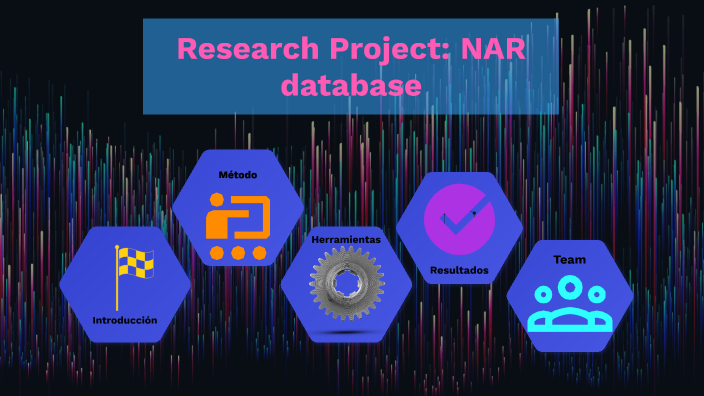Research Project: NAR database by Nubia Casillas on Prezi