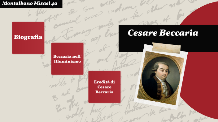 Cesare Beccaria by MISAEL STUDIO on Prezi