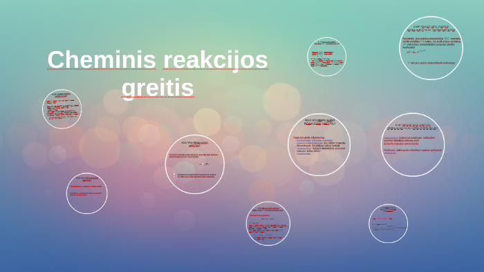 Cheminis reakcijos greitis by Gerda Šilanskaitė on Prezi