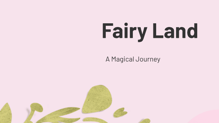Fairy Exhibit by Natalie Redpath on Prezi