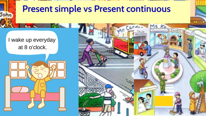 present simple vs present continous by Angel adad Adad on Prezi