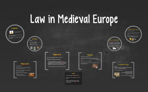 Law in Medieval Europe by Eleanor Dubal on Prezi