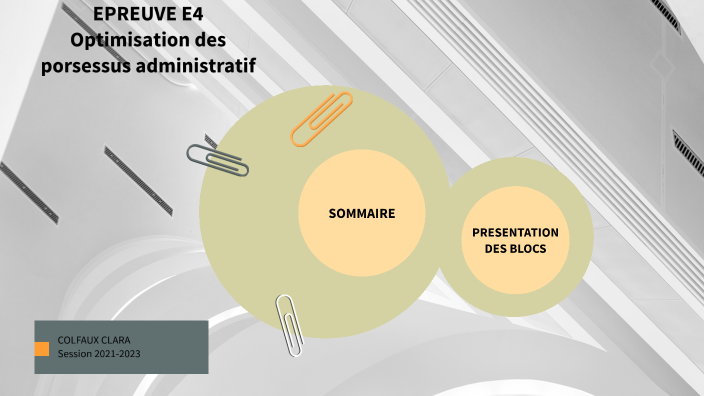 BTS SAM - Colfaux Clara Session 2021-2022 OPA DIAPO by Clara Colfaux on ...