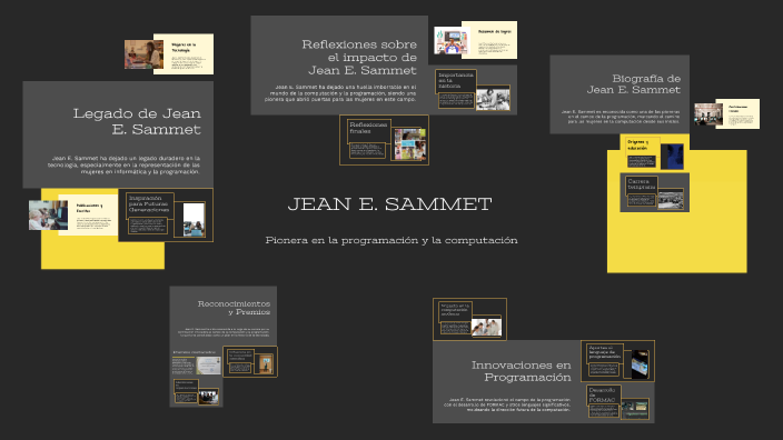 JEAN E. SAMMET by antonio navas on Prezi