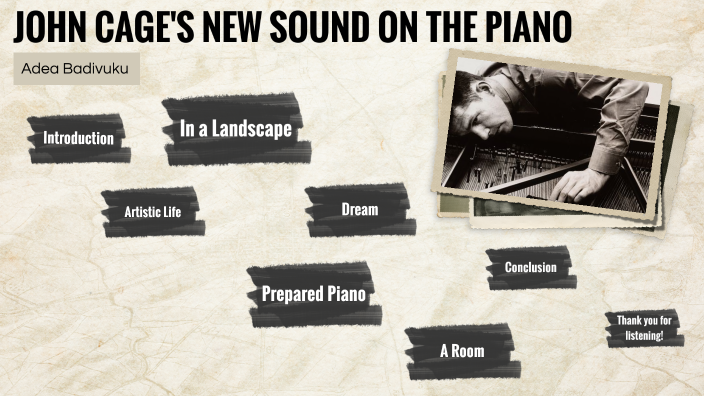 John CAGE by adea badivuku on Prezi