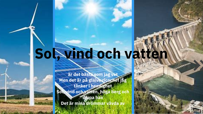 Sol, Vind och Vatten-energi by Mille Fransson on Prezi
