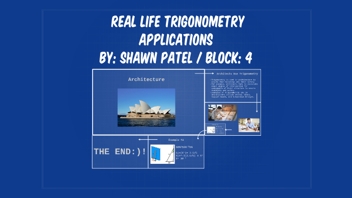 Trigonometry Real life applications by Shawn Patel on Prezi