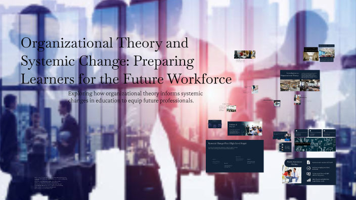 Organizational Theory and Systemic Change: Preparing Learners for the ...