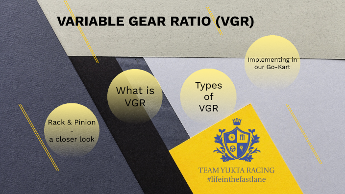 Variable Gear Ration Steering Rack by gowtham v on Prezi
