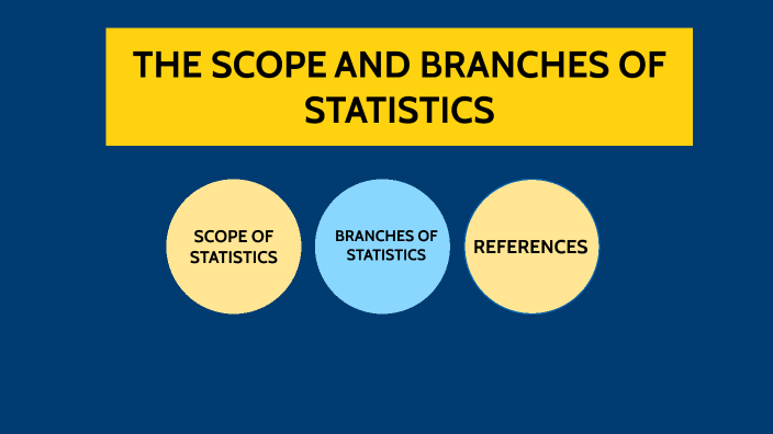 THE SCOPE AND BRANCHES OF STATISTICS by Junrey Francisco on Prezi
