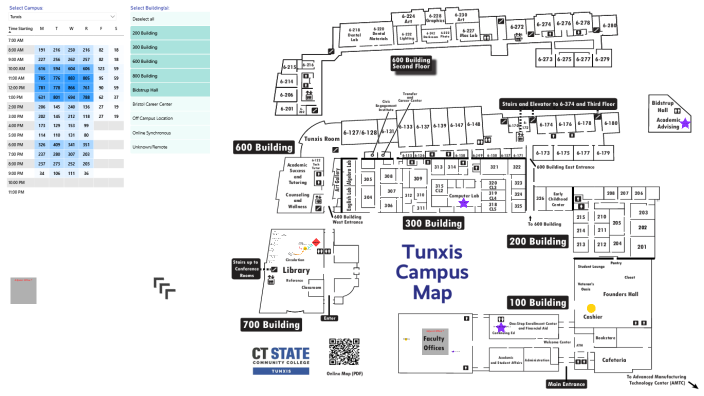 Tunxis campus map by 4Cs Shared Folder on Prezi