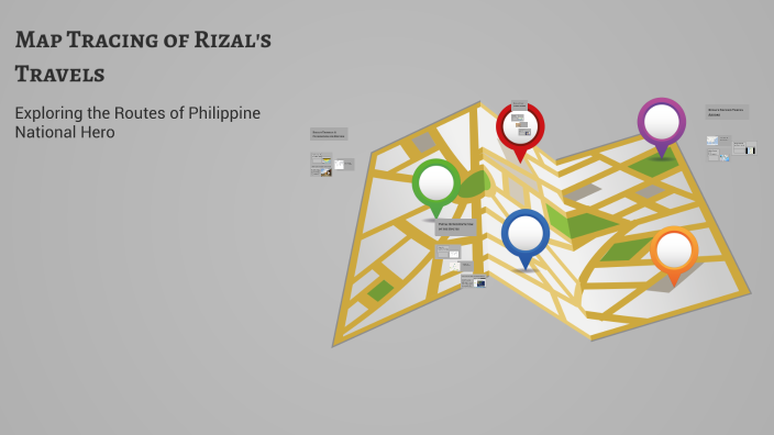 Map Tracing of Rizal's Travels by SIGUE, Dunne Marc S. on Prezi
