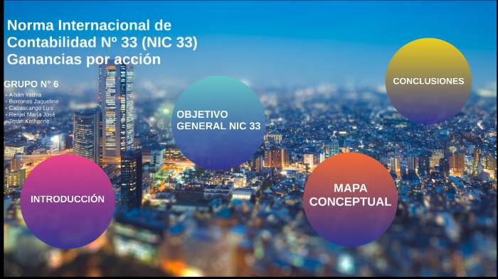 Norma Internacional de Contabilidad nº 33 (NIC 33) Ganancias por acción ...